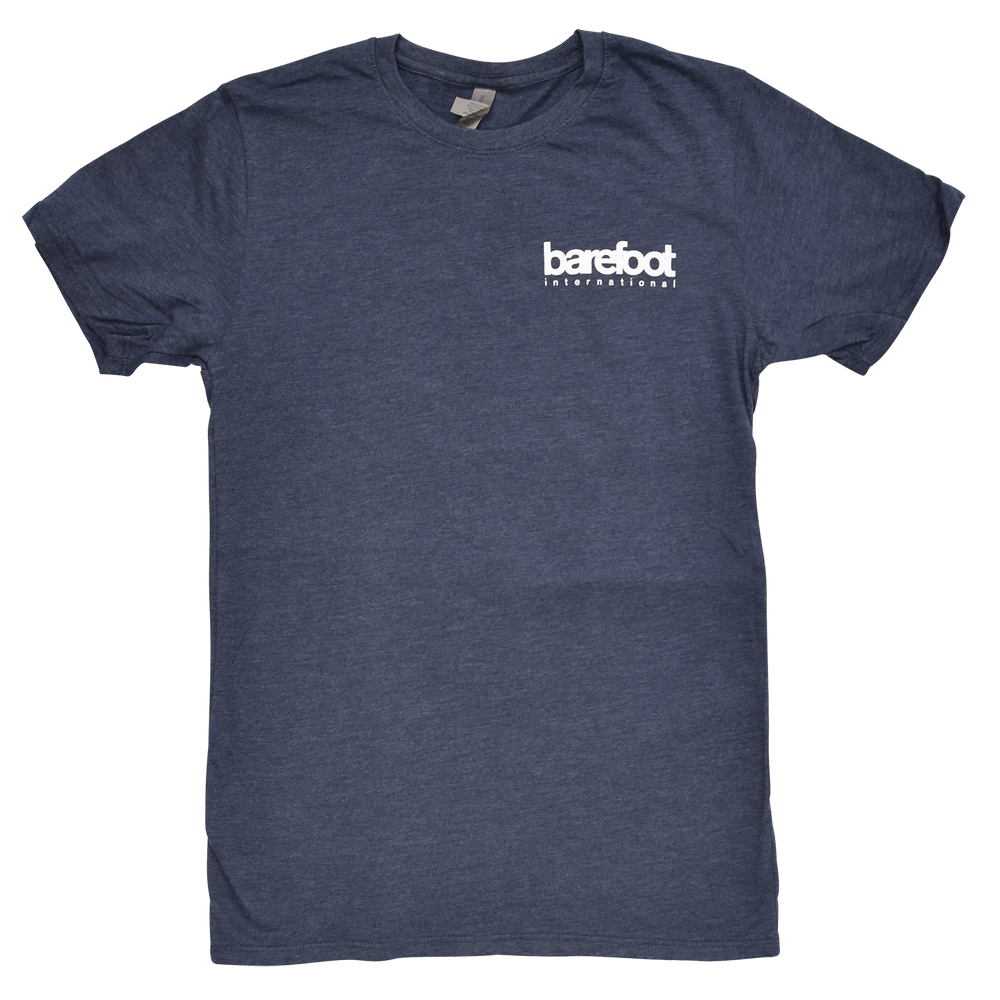 Barefoot Logo Heather Tee | Barefoot International